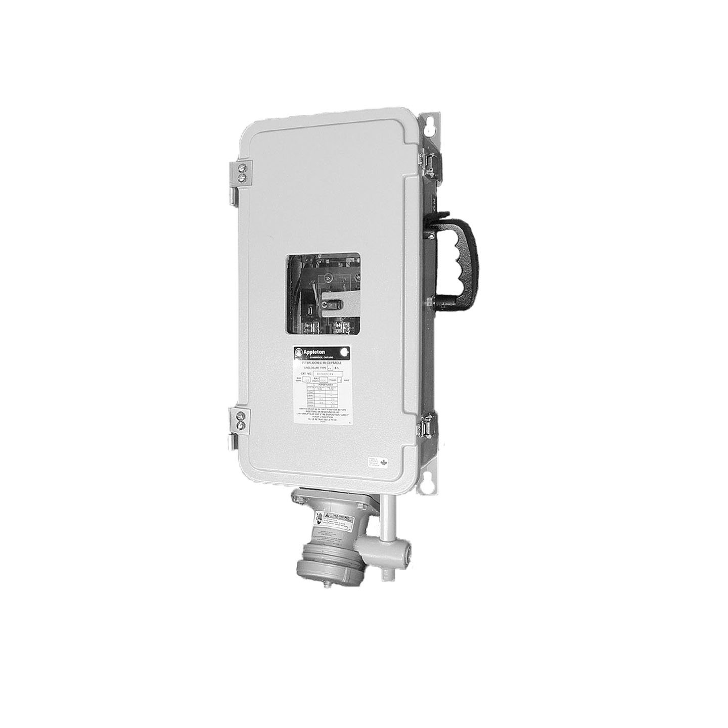 Appleton™ IDSR 30, 60 and 100 Amp Series Interlocked Receptacles