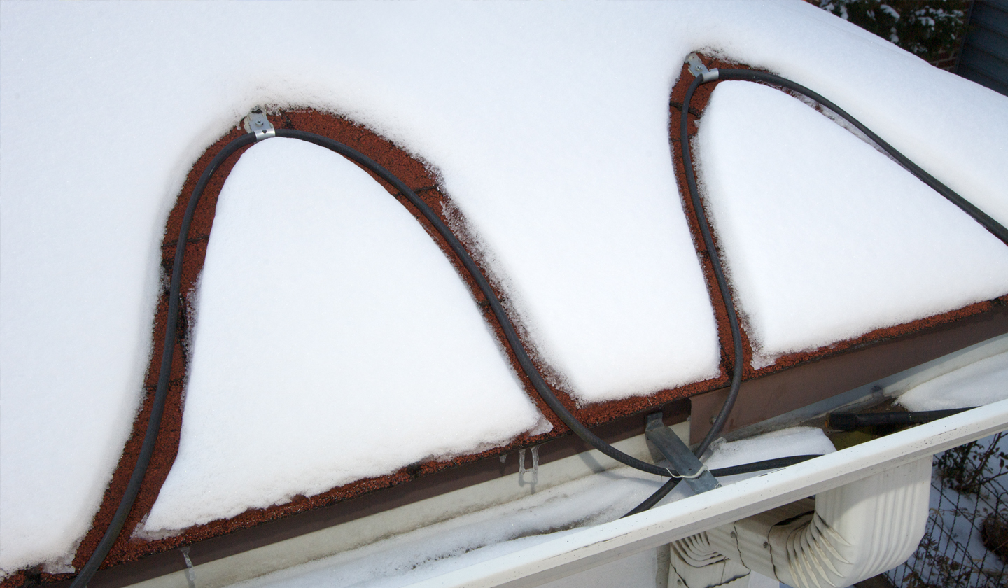 Roof And Gutter De-Icing