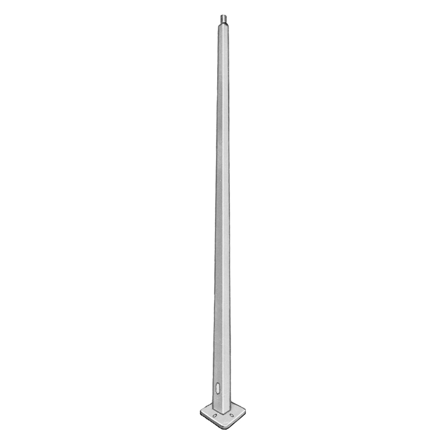 Appleton™ Square Tapered Steel Poles